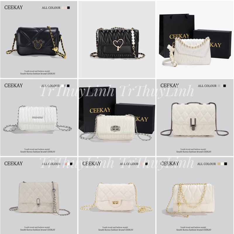TÚI XÁCH ceekay chính hãng NỘI ĐỊA TRUNG CHẤT DA ĐẸP fullbox+túi giấy ...