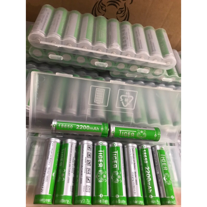 Pin Sạc Cell 18650 Lithium-ion 2200mAh 3.7V Dùng Cho Loa/ Đài/ Máy ...