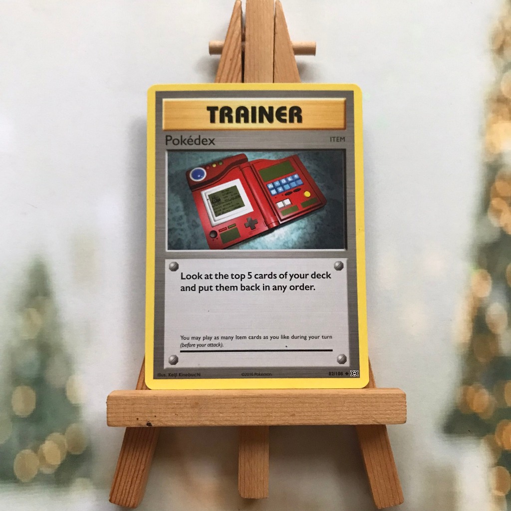 Thẻ hình Pokemon Pokedex 82/108 - Lá bài lẻ XY: Evolutions Uncommon ...