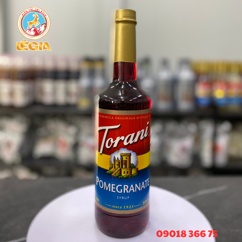 SYRUP TORANI LỰU ĐỎ - POMEGRANATE TORANI SYRUP (CÓ CHAI CHIẾT LẺ ...