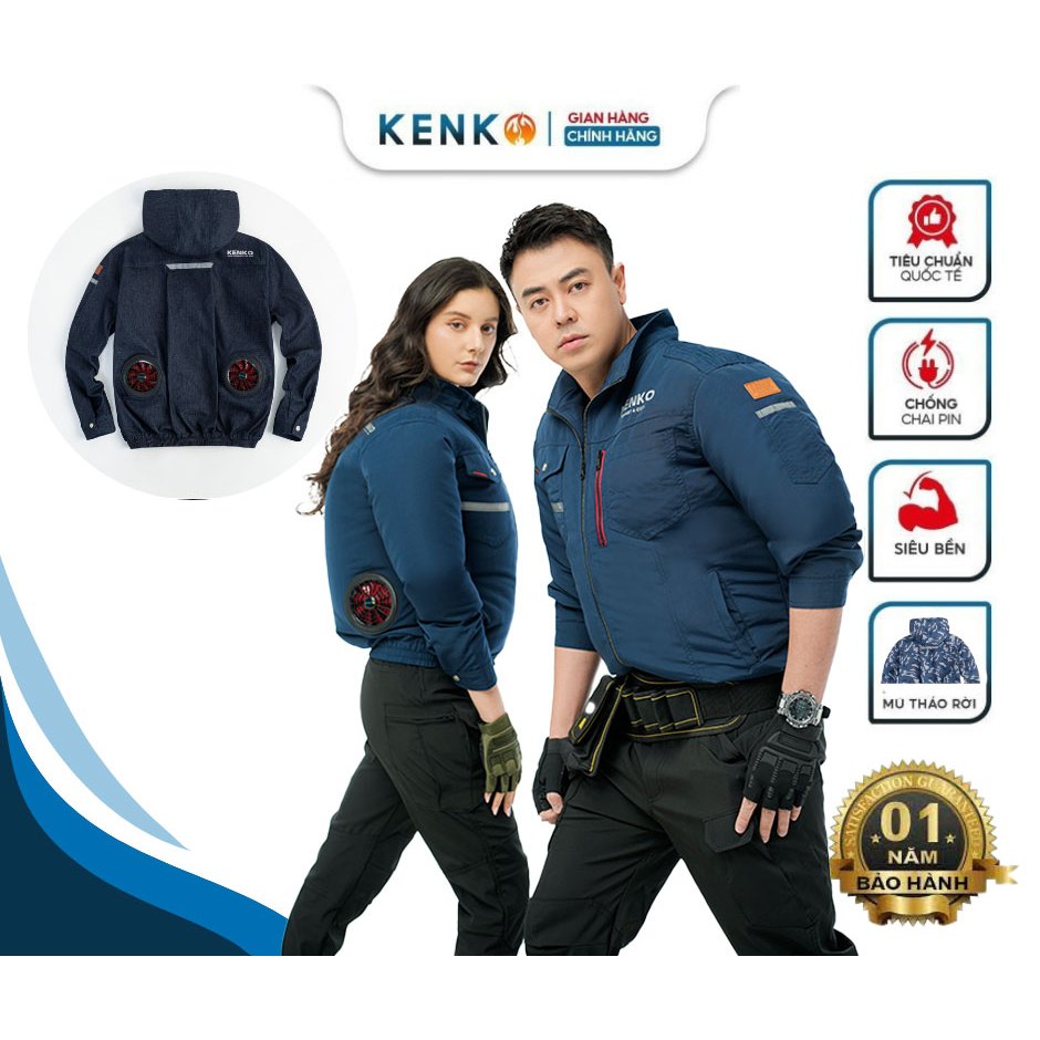Áo điều hoà ,Áo quạt gió KENKO chính hãng Nhật Bản 2024 (22v) | Shopee Việt Nam