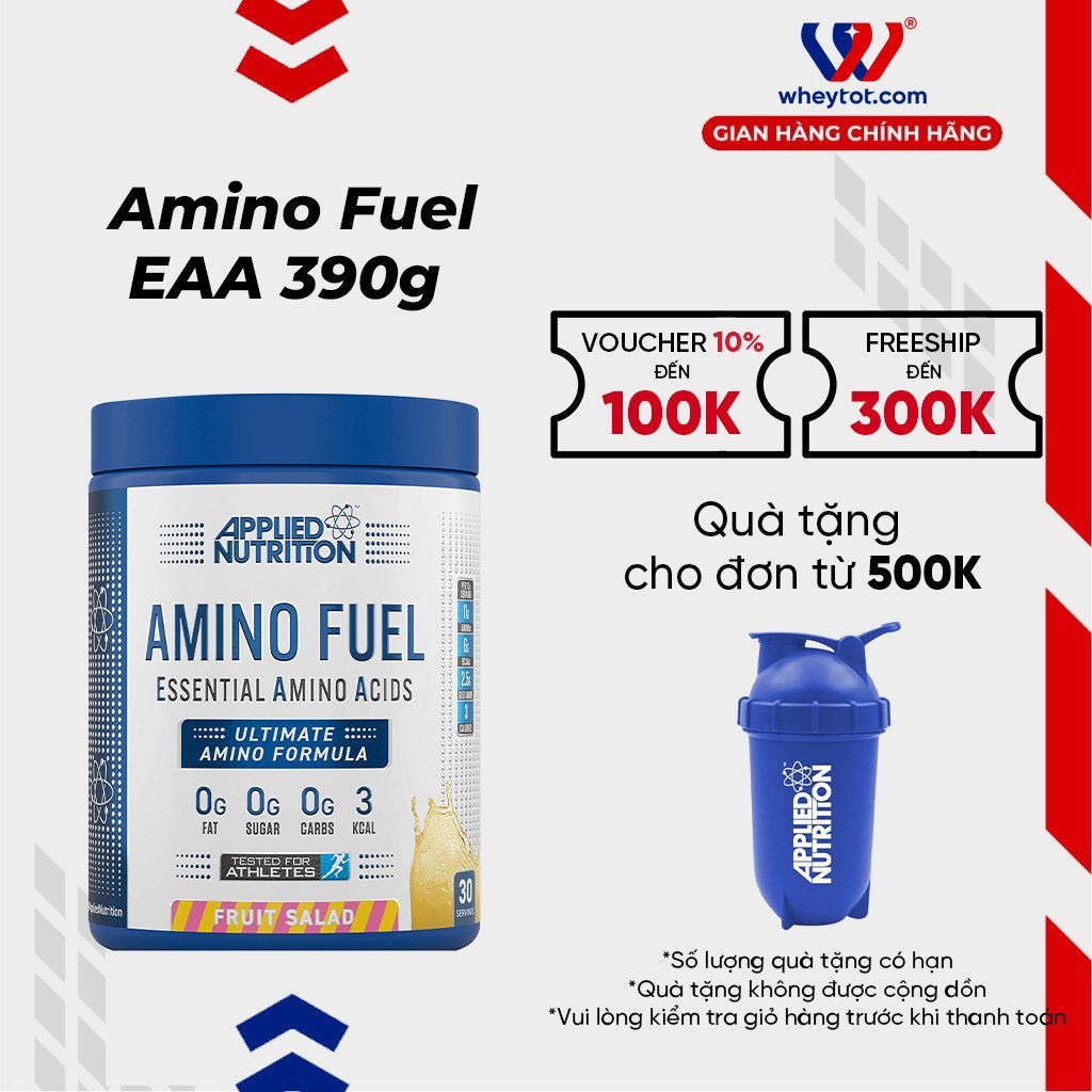 Bột uống Applied Nutrition EAA Amino Fuel 30 lần dùng tăng sức bền ...