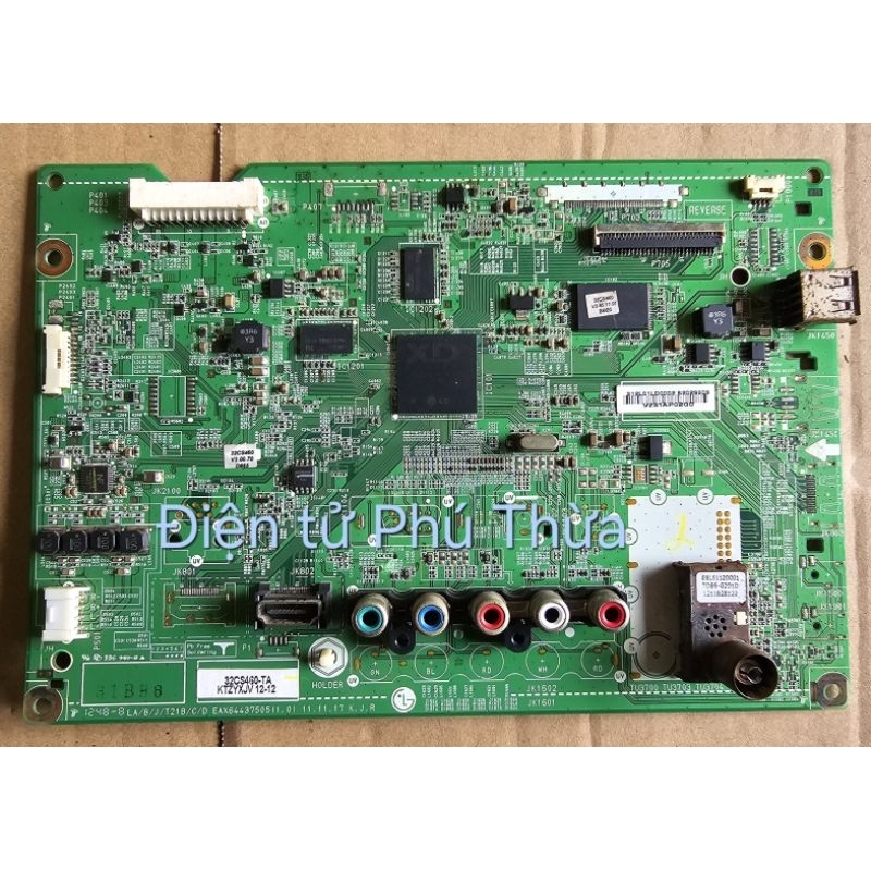 Bo mạch bo nguồn bo khiển bo cao áp Tv LG 32CS460 nguyên zin, hoạt động tốt | Shopee Việt Nam
