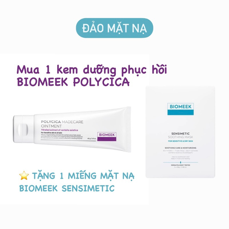 Kem phục hồi da Biomeek Polycica Madecare Ointment | Shopee Việt Nam