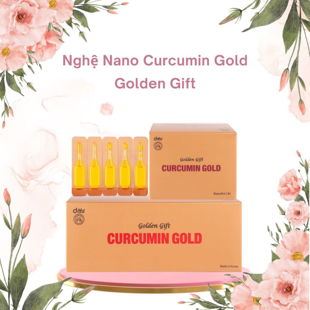 Tinh nghệ nano Hàn Quốc Nano Curcumin Gold chăm sóc sức khỏe tăng sức đề kháng | Shopee Việt Nam