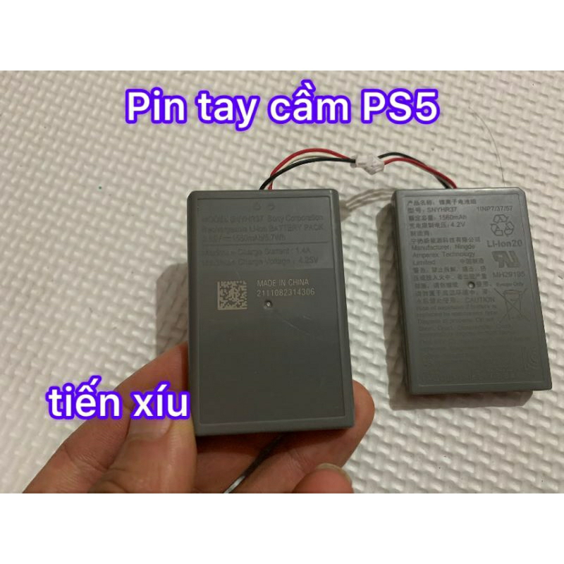 Pin tay PS5 hàng linh kiện ,pin tay cầm PS5 loại thường sơ cua cho thợ ...