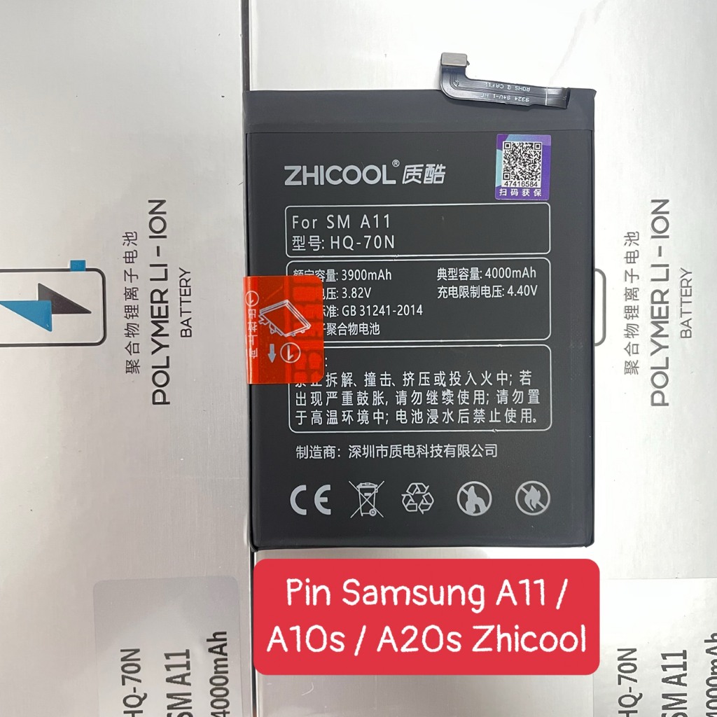 Pin Samsung A11 / A10S / A20S Dùng Chung Mã Pin HQ - 70N Dung Lượng ...