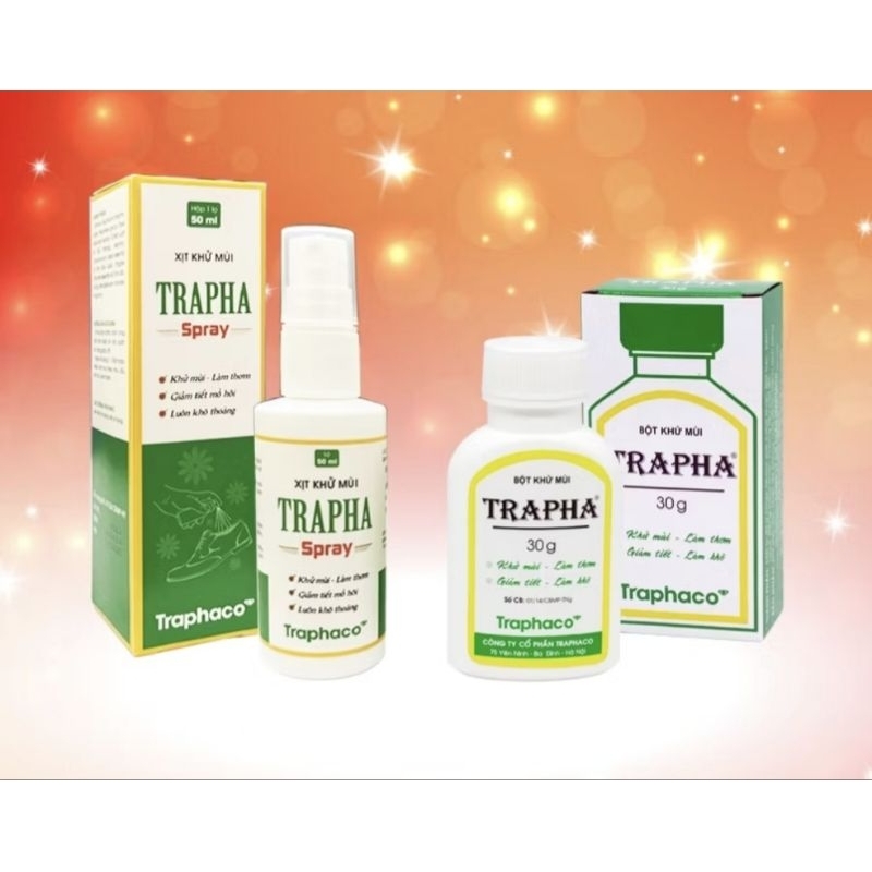 Bột và Xịt Khử Mùi Traphaco | Shopee Việt Nam