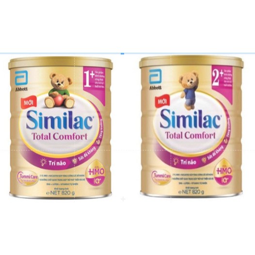 Sữa bột Similac Total Comfort số 1, 1+ và 2+ (HMO) 820g và 360g | Shopee Việt Nam