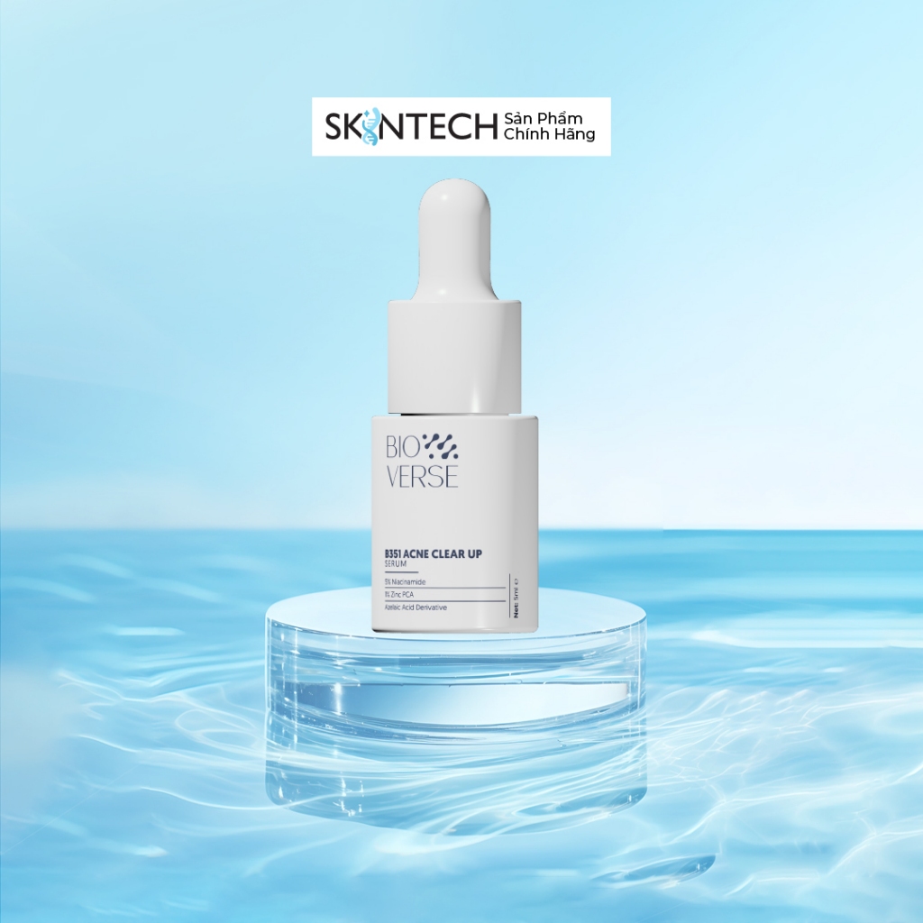 Tinh Chất B351 Niacinamide 5% + Zinc 1% Hỗ Trợ Mụn Bioverse Acne Clear ...
