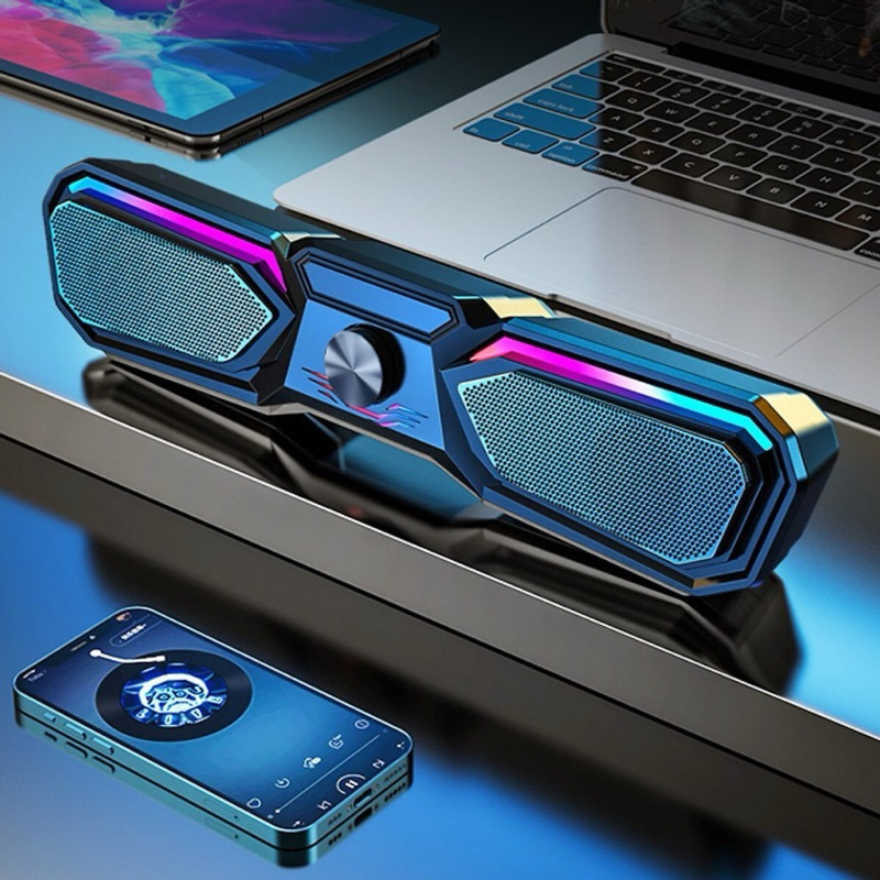 Loa Thanh Soundbar Bluetooth Đèn Led RGB Niye V18 chính hãng | Shopee ...