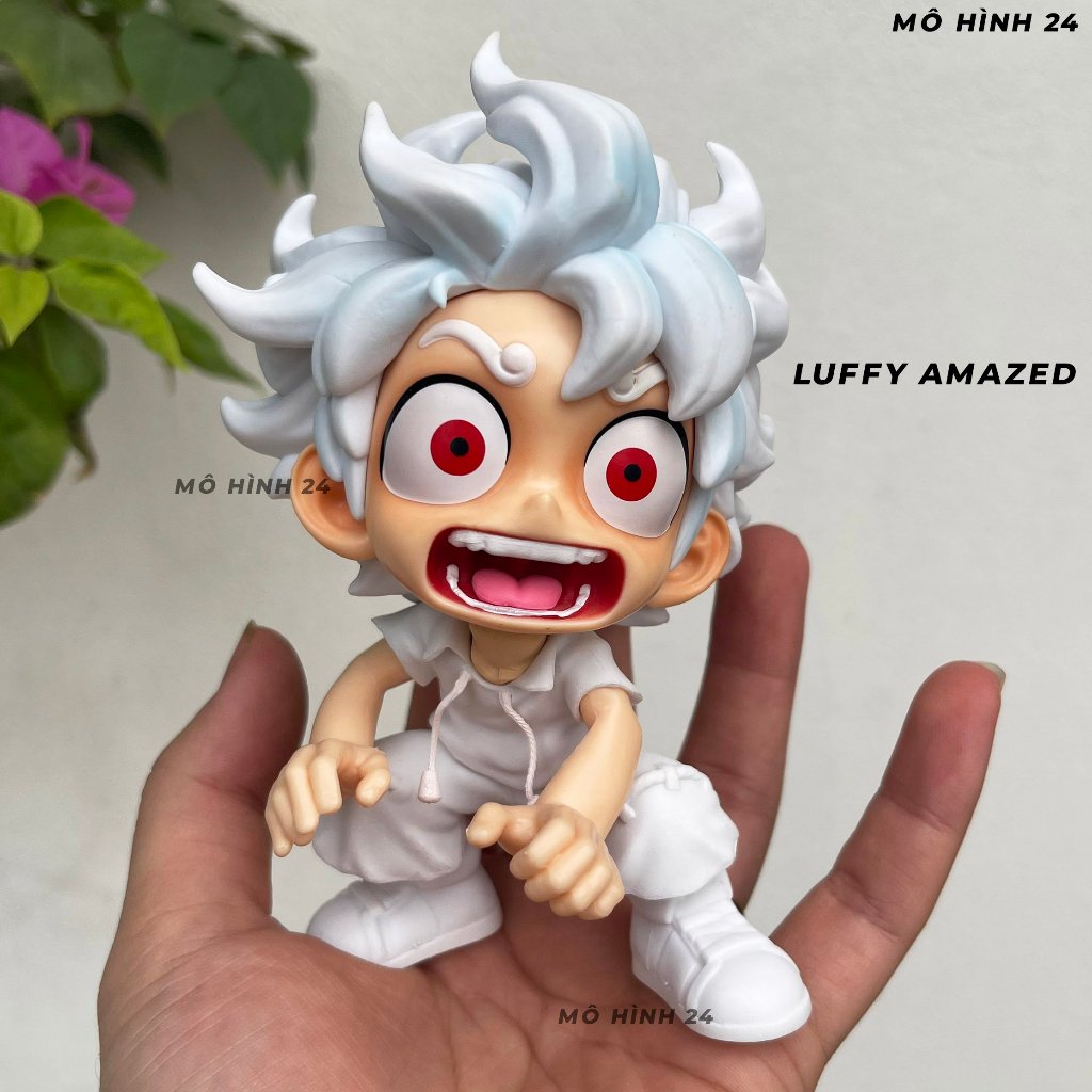 [ẢNH TỰ CHỤP] 14cm Mô hình nhân vật figure Luffy Nika Amazed AI luffy ...