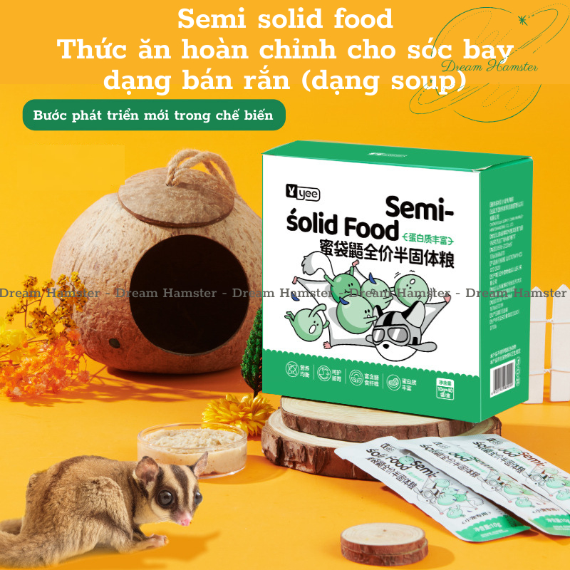 [Súp thưởng sóc-Green Semi Solid food] Thanh thức ăn Yee hoàn chỉnh ...