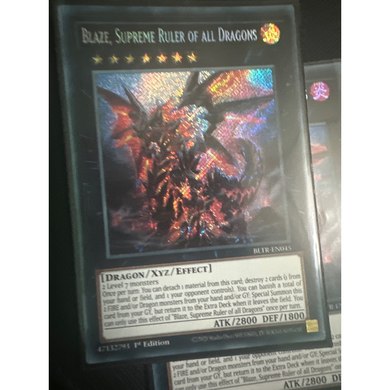 bài yugioh: blaze, supreme ruler of all dragons | Shopee Việt Nam