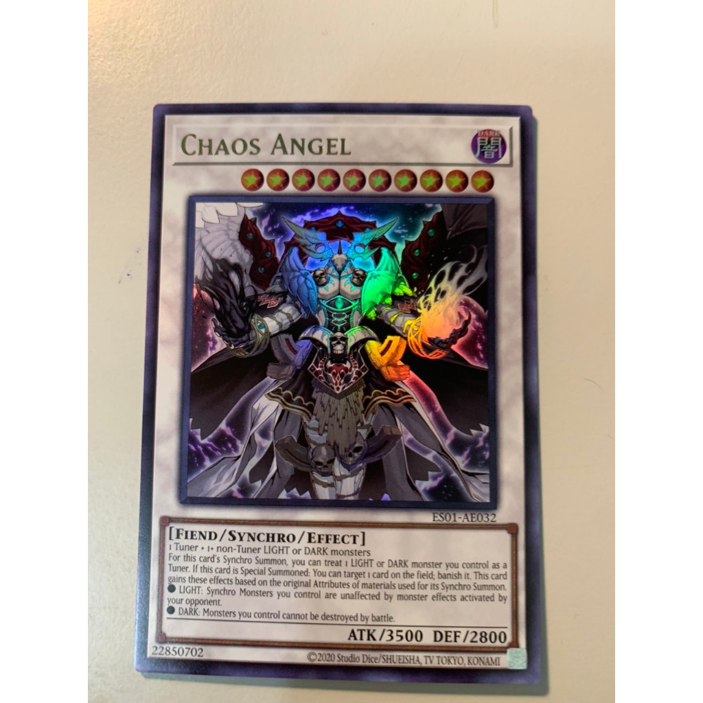 Thẻ bài yugioh chính hãng Chaos Angel ES01-Ae032 | Shopee Việt Nam