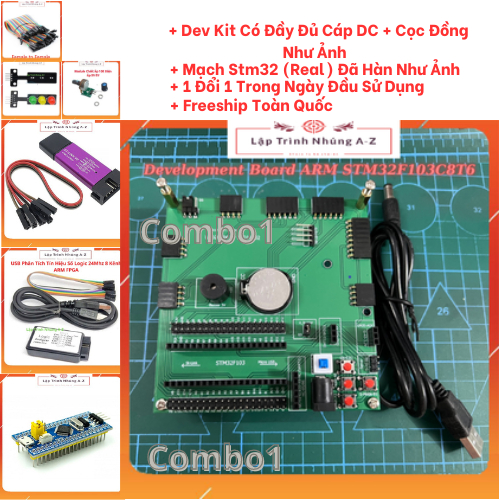 [Lập Trình Nhúng A-Z] Bộ Combo Học Lập Trình Stm32 Stm32f103 Từ Cơ Bản ...