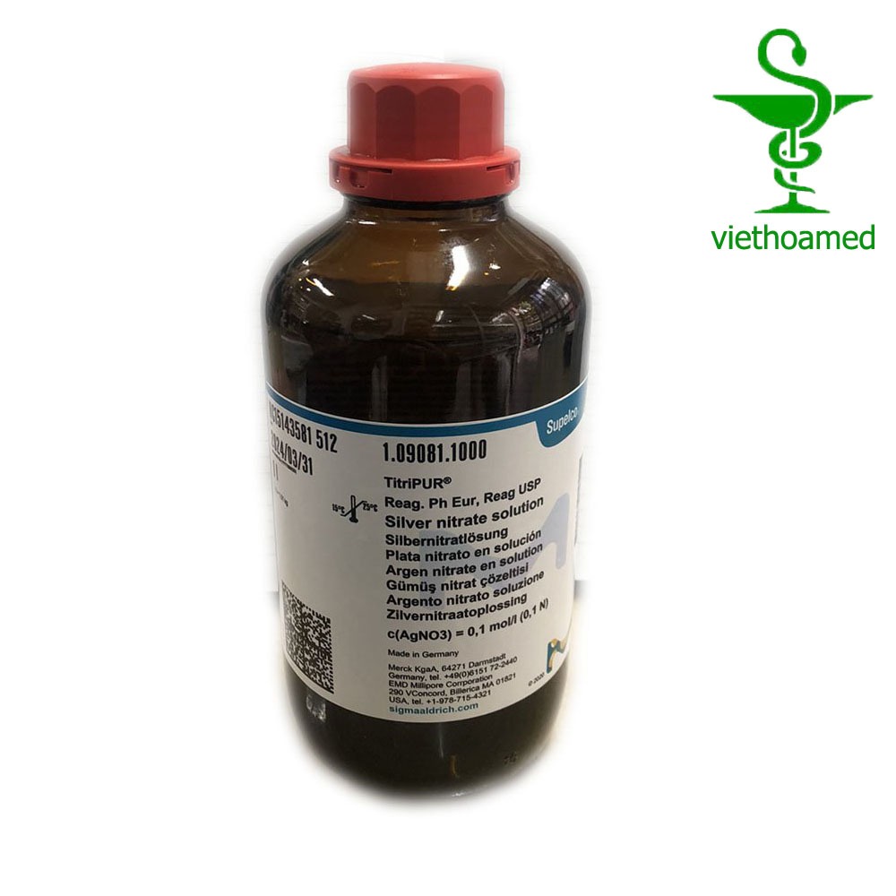 Hóa chất AgNO3 1000ml, Bạc nitrat - Hàng chính hãng Đức. | Shopee Việt Nam