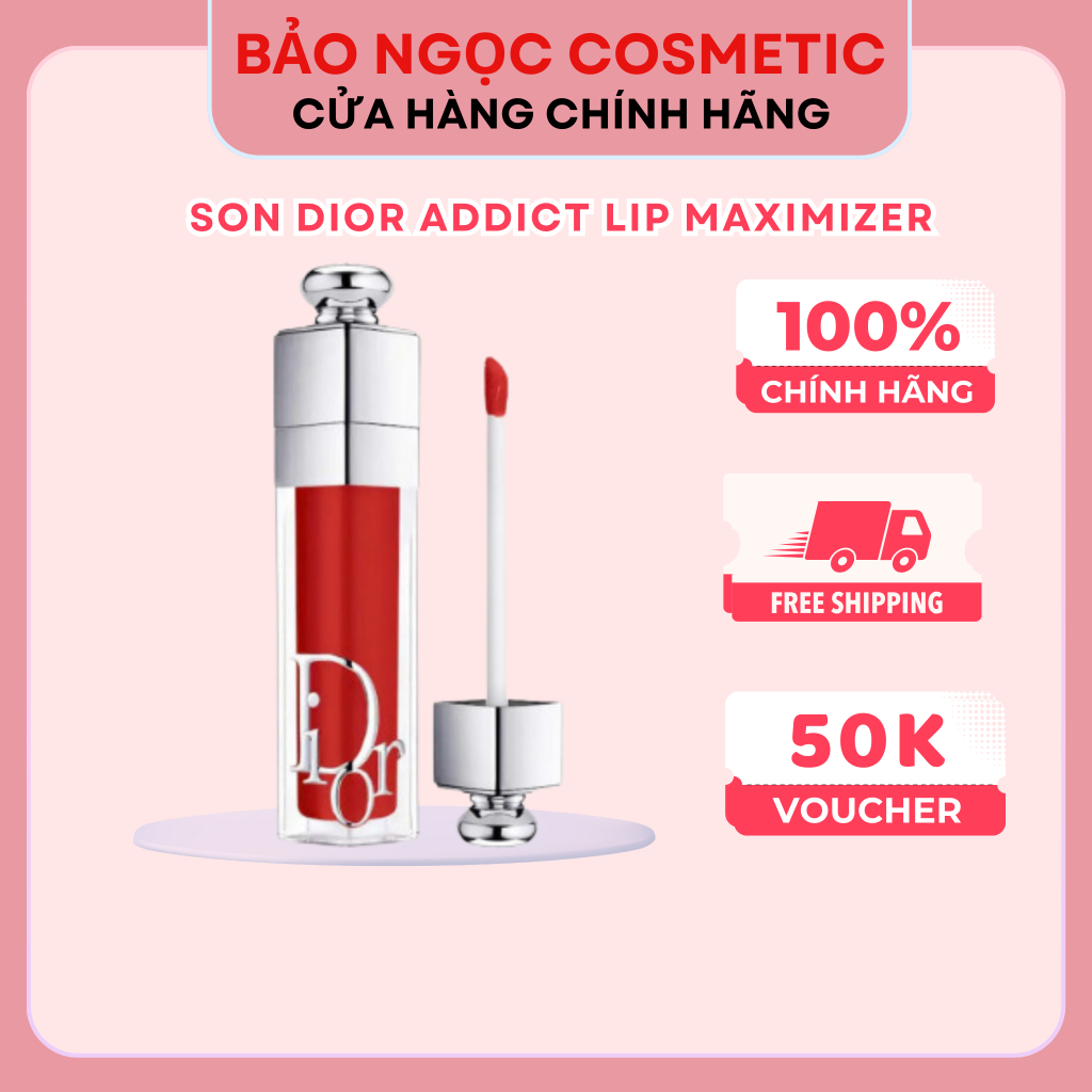 Son dưỡng Dior Addict Lip Maximizer chính hãng dưỡng ẩm màu 009 018 024 028 037 038 ( FULL BOX ...