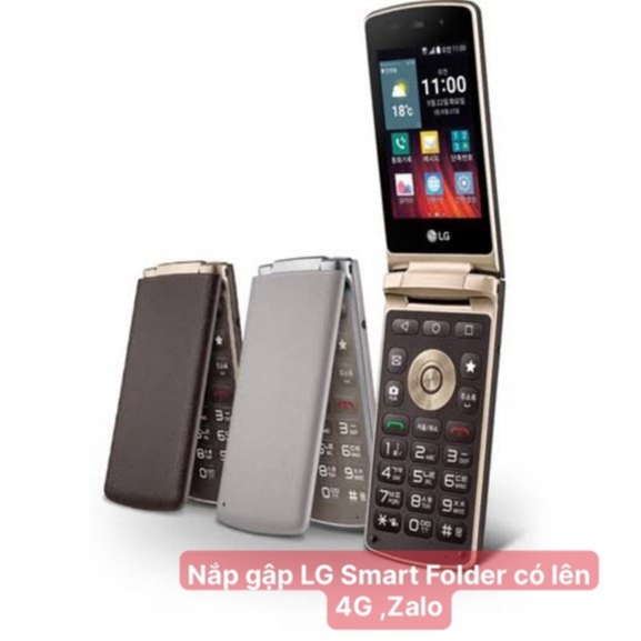 Điện thoại LG Smart Folder X100S Có 4G, Wifi ,màn hình cảm ứng chạy 1 ...
