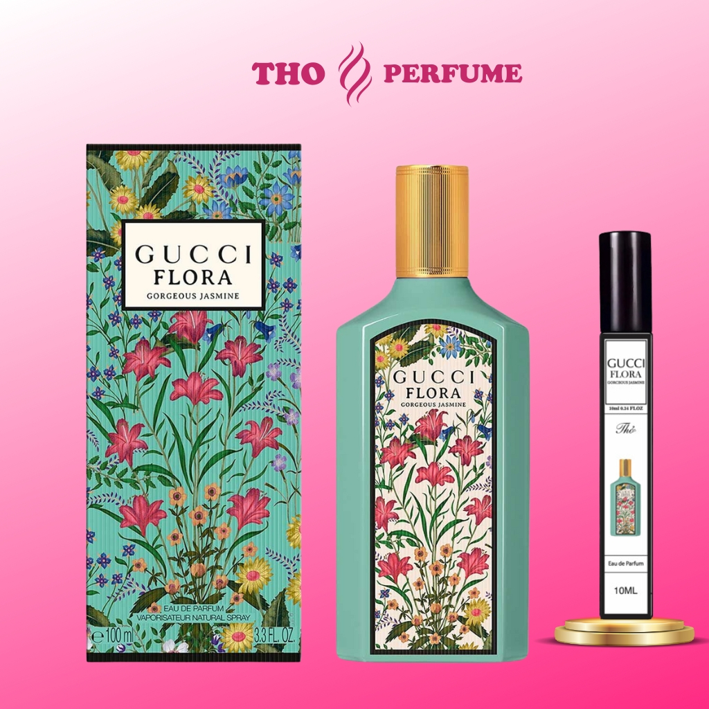 Nước Hoa Nữ Gucci Flora Gorgeous Jasmine EDP chiết 10ml . Nước hoa nữ ...