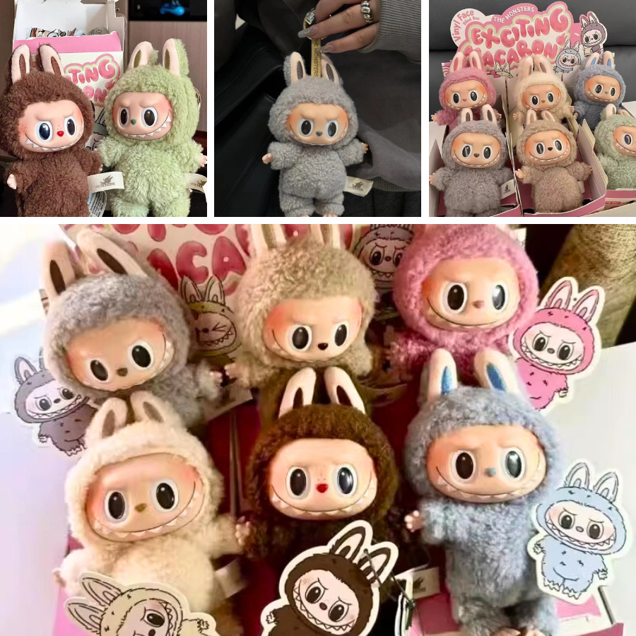 Mô hình LABUBU Macaron Vinyl Face Series Blind Box Hợp Thời Trang Đồ ...