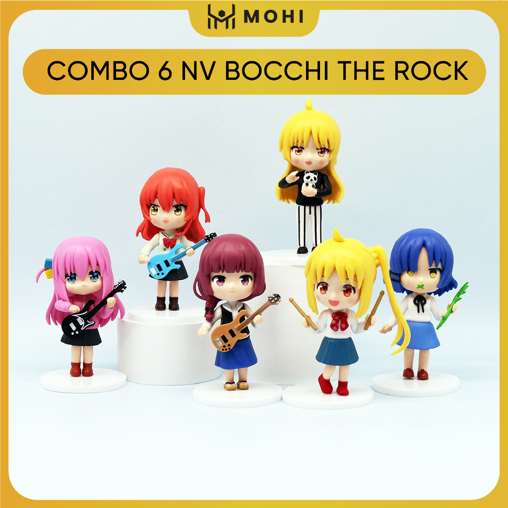Mô hình BOCCHI THE ROCK bộ 6 nhân vật - Cao 10-11cm - Nặng 350gram ...