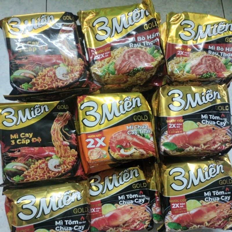 mì 3 miền đủ loại 75g | Shopee Việt Nam