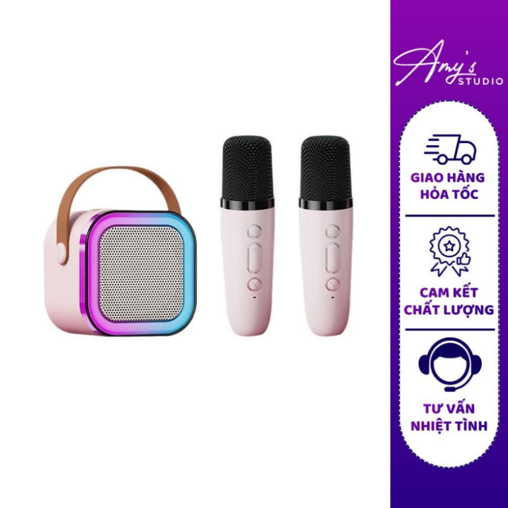 Loa Bluetooth, Loa Karaoke Mini K12 Sạc Pin Không Dây, Âm Thanh Hay ...
