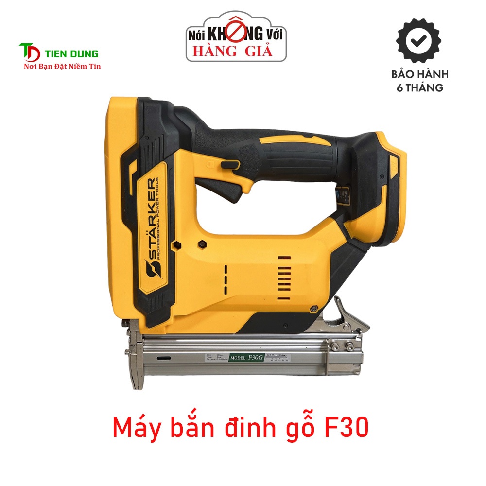 Thân Máy bắn đinh gỗ dùng pin STARKER F30 Không Chổi Than Chân Pin ...