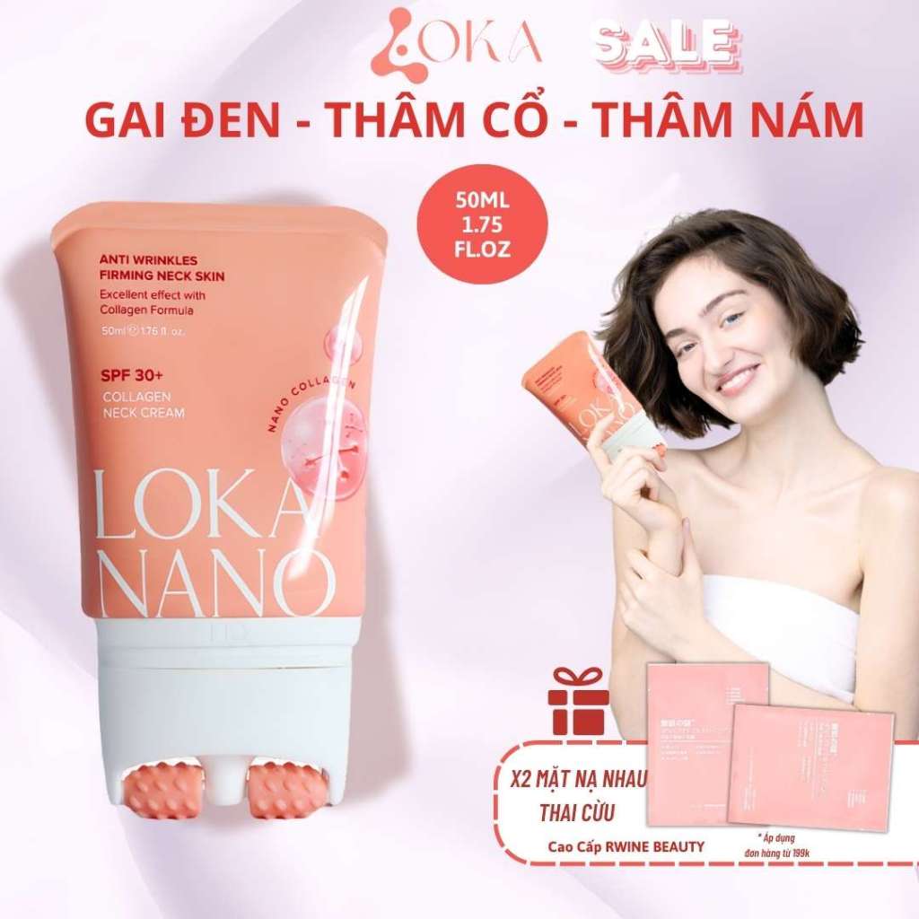 Kem Dưỡng Da Cổ, Mờ Gai Đen Abera Loka Nano - collagen dưỡng da , dưỡng ...