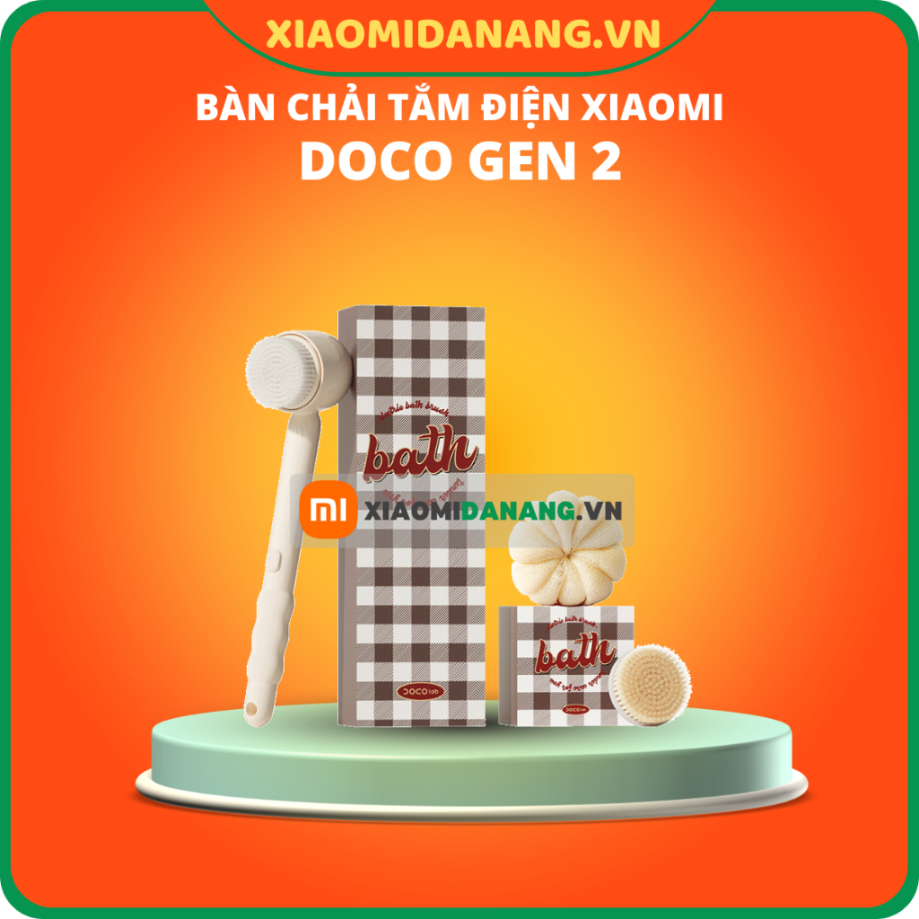 Máy Tắm, Bàn Chải Tắm Điện Xiaomi Doco gen 2 | Shopee Việt Nam