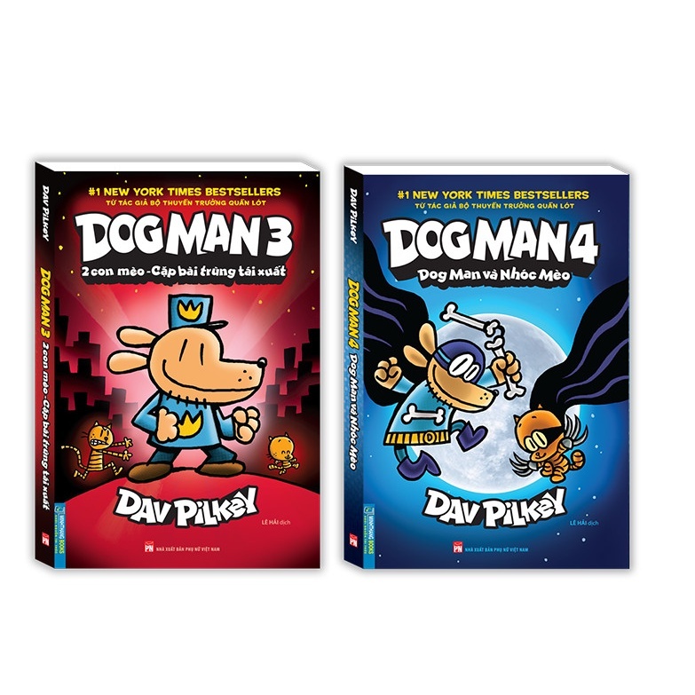 Sách - Combo 2c DOG MAN 3 & 4. mềm | Shopee Việt Nam