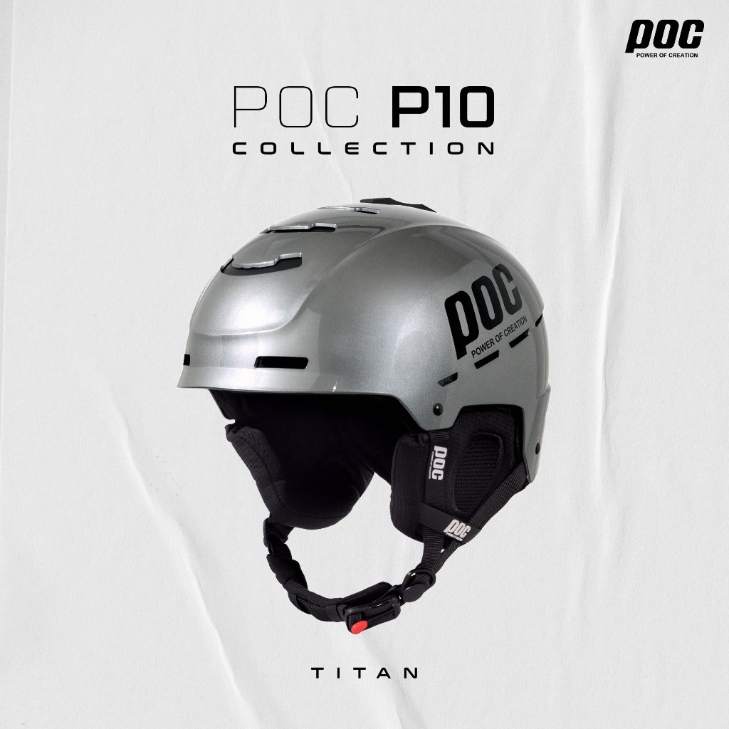 [ Hỏa Tốc 2H ] POC Nón Bảo Hiểm POC P10 Xám Titan Đạt Chuẩn Xe Máy 2024 ...