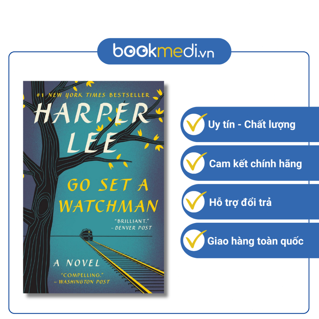 Sách tiếng Anh Go Set A Watchman - Harper Lee | BOOKMEDI | Shopee Việt Nam