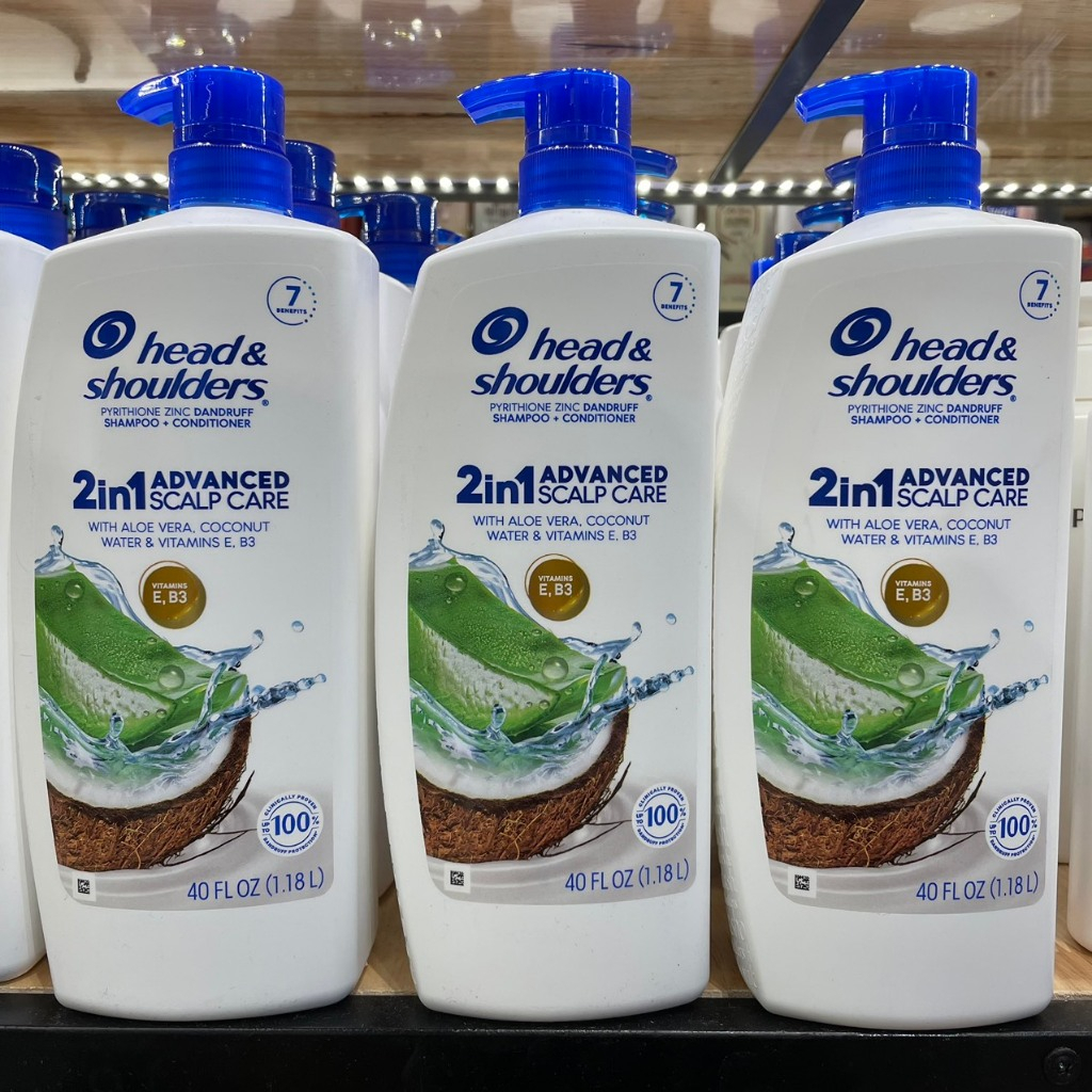 [Hàng Mỹ] Dầu Gội Xả Head & Shoulders 2in1 Alove Vera, Coconut Water ...
