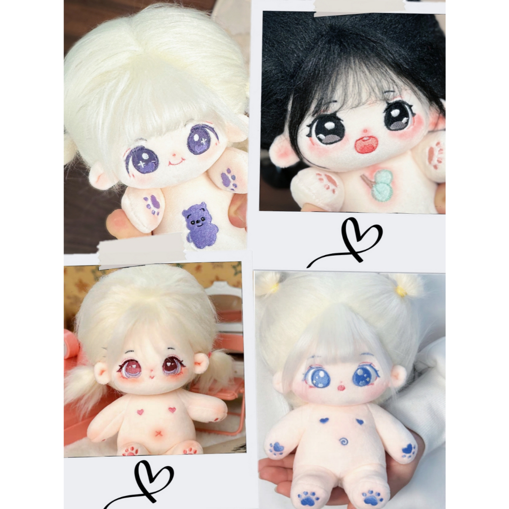 Doll 20cm nữ (Tuyết Đầu Mùa, Phúc bồn tử, Lý tử, Tiểu Nhĩ) | Shopee Việt Nam