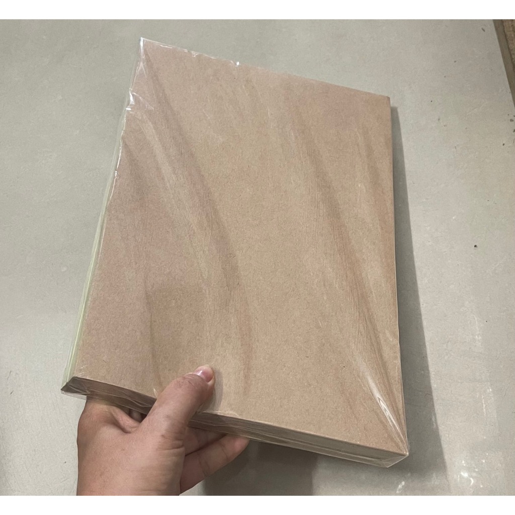 Giấy decal da bò khổ A4, giấy decal A4 da bò loại tốt - 100 tờ/xấp ...