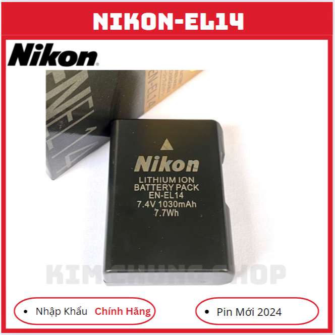 Pin Lithium Nikon EL14 | Shopee Việt Nam