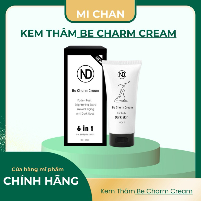 (Chính hãng) Kem thâm ND Be Charm Cream 6in1 For Body Dark Skin - Tuýp ...