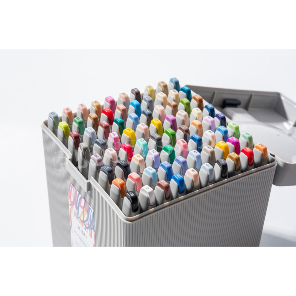 [Flourish Art] Bộ Marker Himi Brush 32 / 48 / 80 Màu - Himi Alcohol ...