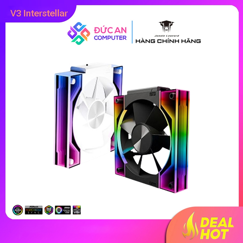 Quạt Tản Nhiệt Jungle Leopard V3 Interstellar Led ARGB (Ghép Nối Không ...