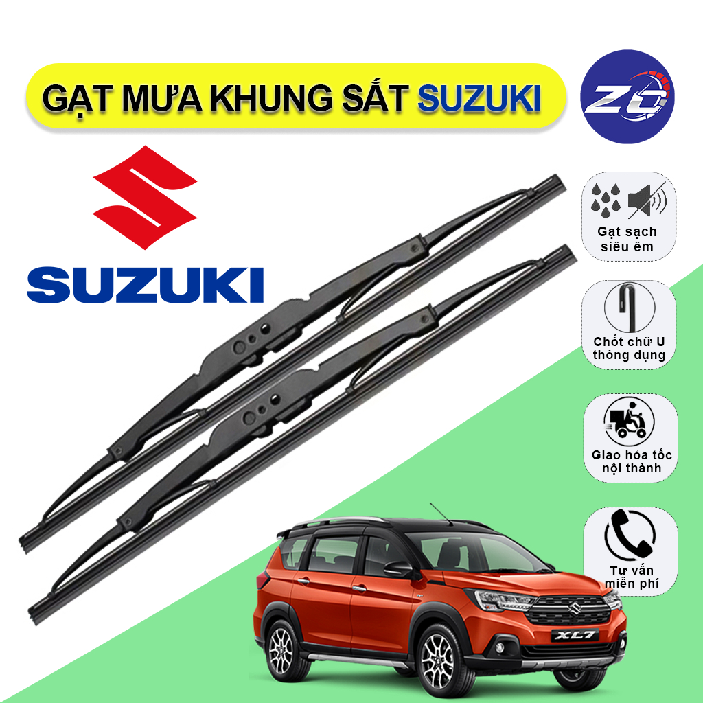 Thanh cần gạt kính nước mưa ô tô Suzuki XL7, Ertiga, Swift, Celerio ...