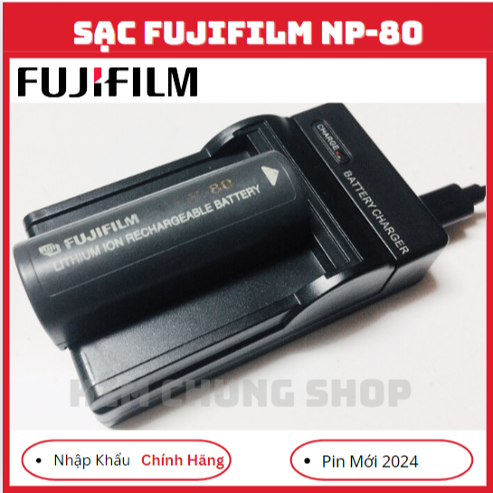 Bộ sạc cho pin Fujifilm NP-80 / NP80 (dùng cả cho NP100) | Shopee Việt Nam
