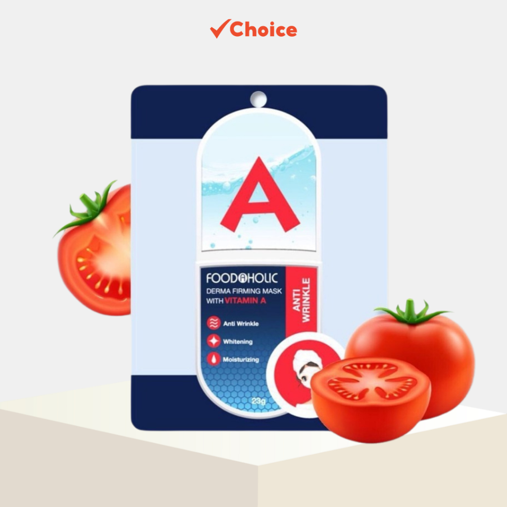 Mặt nạ giấy Foodaholic Mask DC011 dưỡng ẩm trắng sáng giảm mụn chống ...