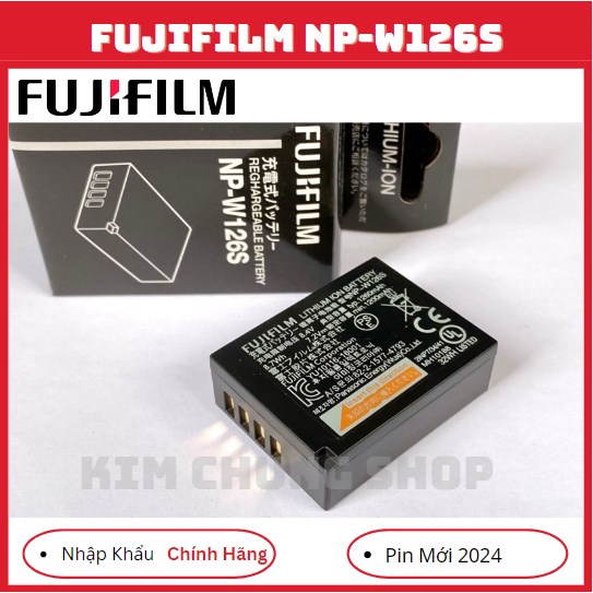 Pin Lithium Fujifilm W126S | Shopee Việt Nam