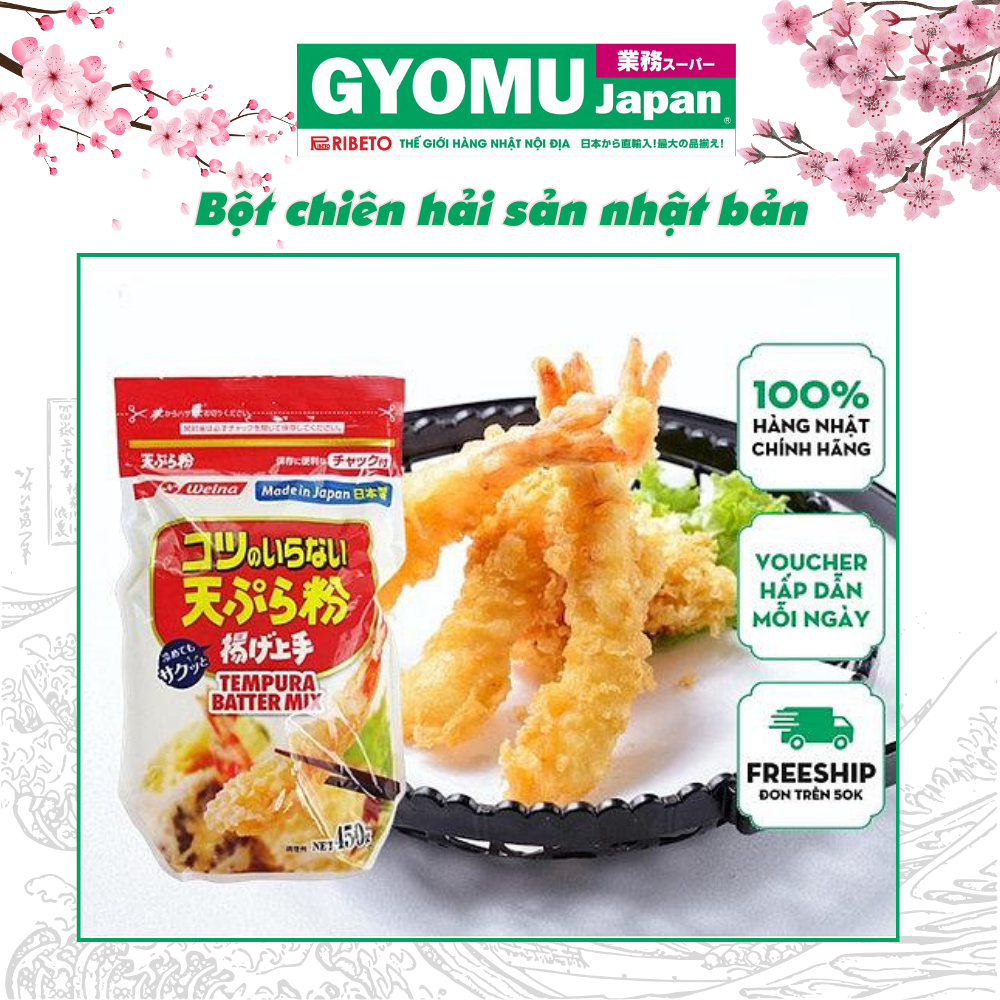 Bột chiên Kotsunoiranai Tempura Ko Nisshin 450g - Gyomu Japan | Shopee ...