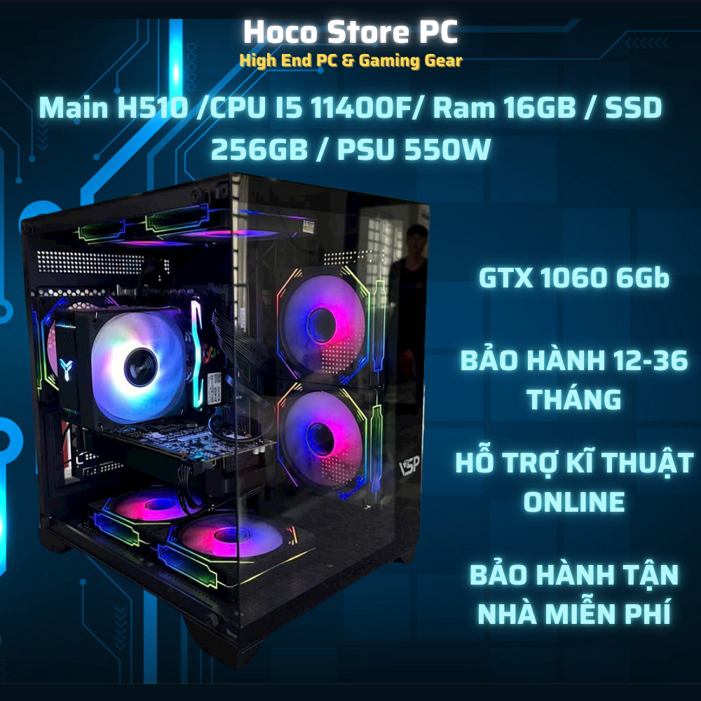 PC Gaming VSP 511FX2 CPU I5 Ram 16Gb SSD 256GB Max setting Game | Hoco ...