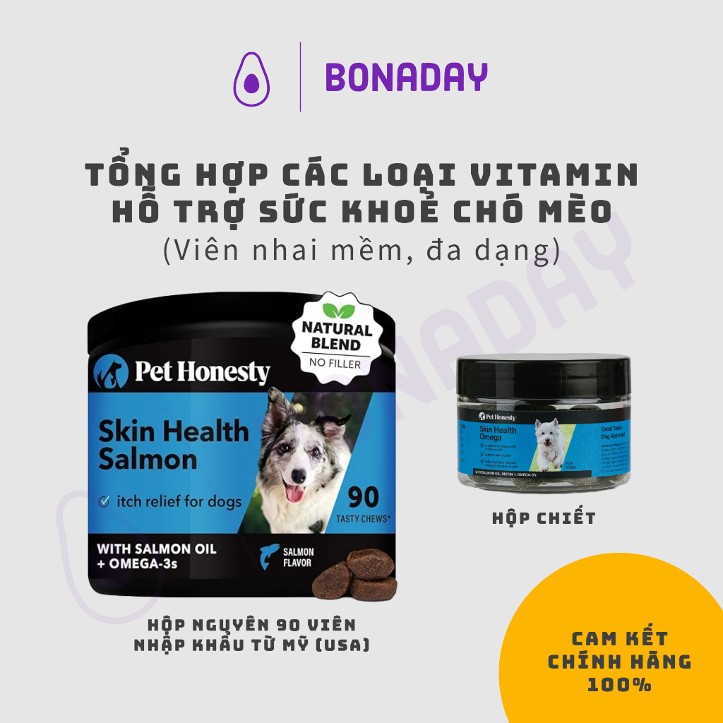 TỔNG HỢP CÁC LOẠI VIÊN NHAI MỀM VITAMIN HỖ TRỢ ĐA CHỨC NĂNG CHO CHÓ PET ...