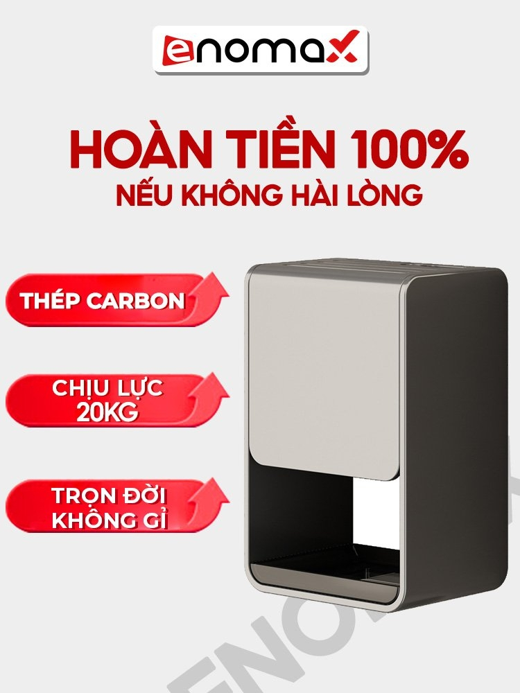 Giá để dao Enomax cài dao kéo treo tường hoặc để bàn, chất liệu Thép ...
