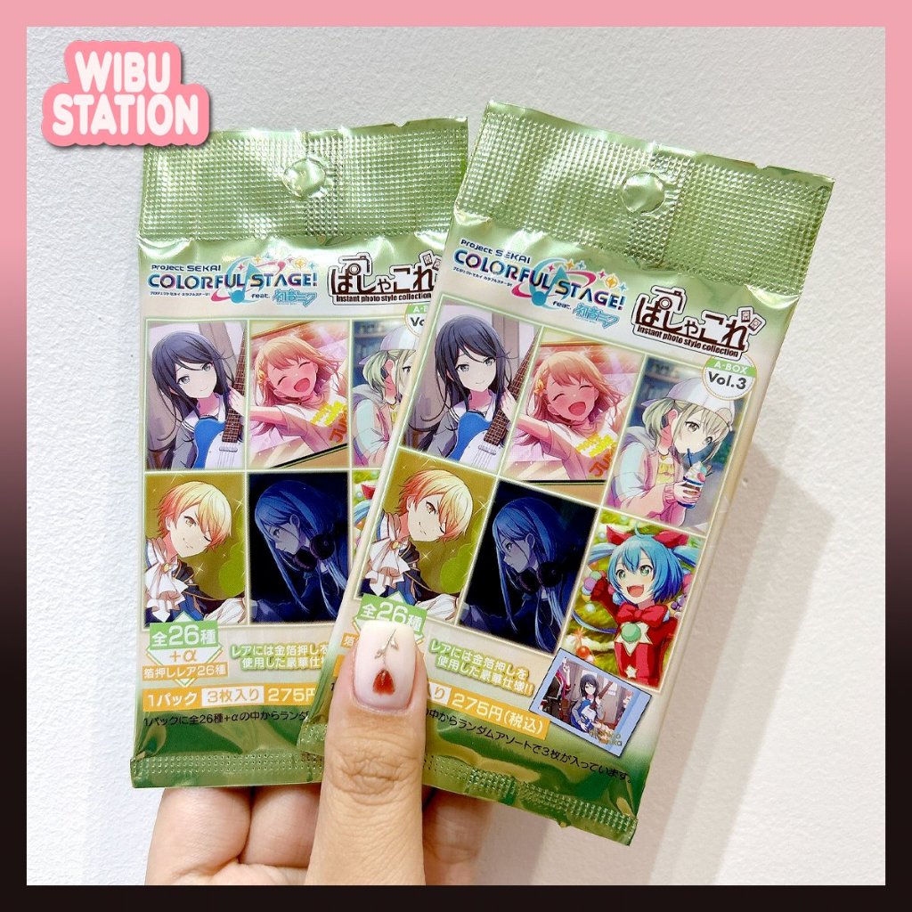 [WibuStation] Thẻ card nhân phẩm Pola Project Sekai Colorful Stage ft ...